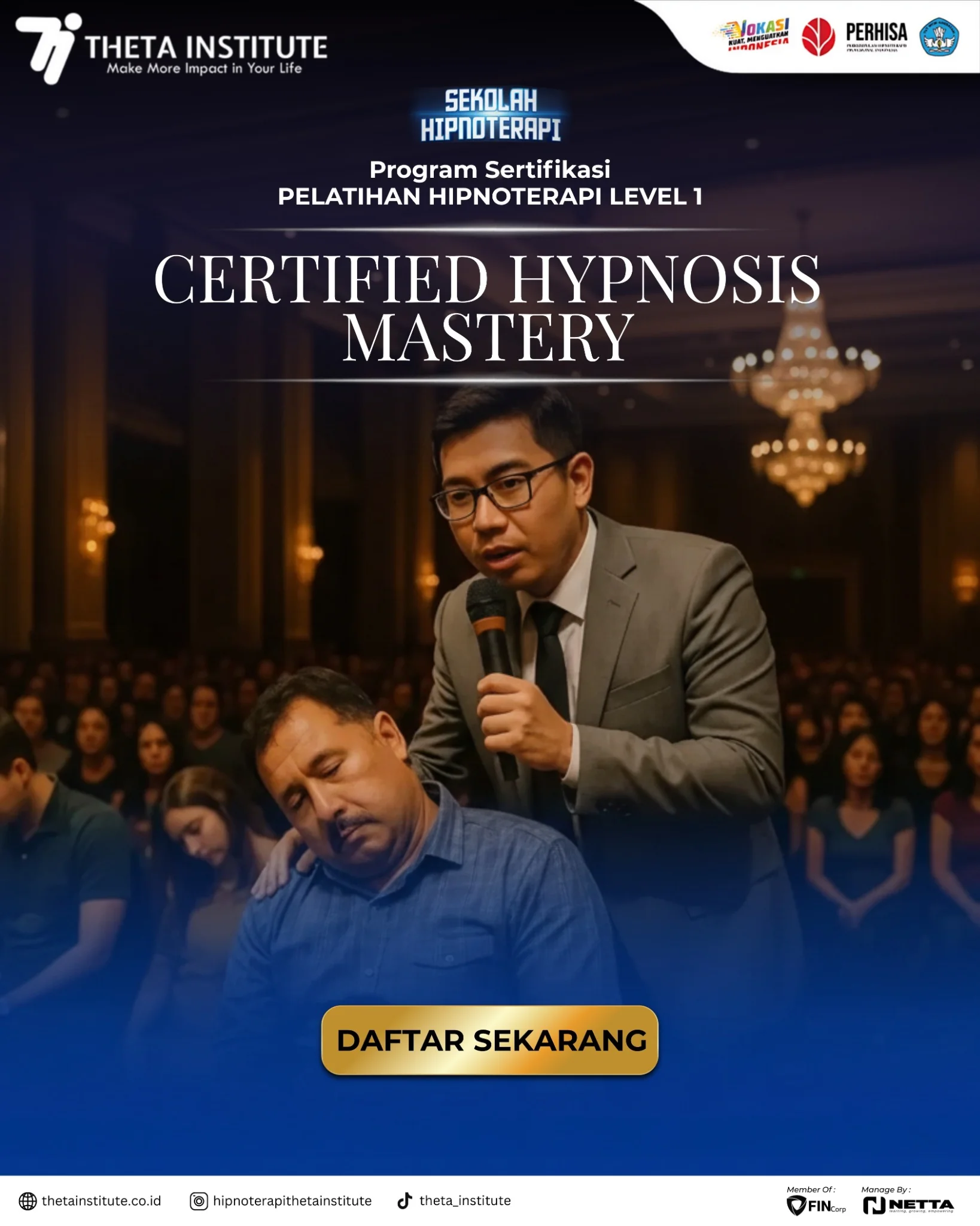 Tentang Pelatihan - Pelatihan Hipnoterapi